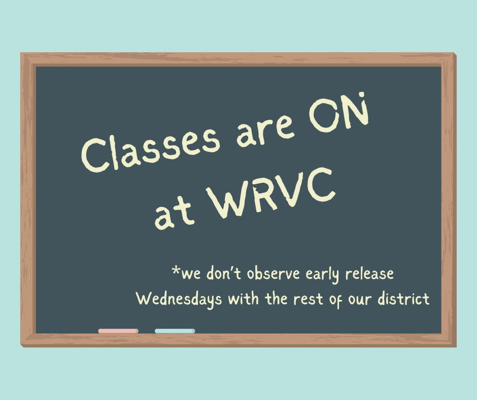 WRVC Schedule | Westbrook Regional Vocational Center